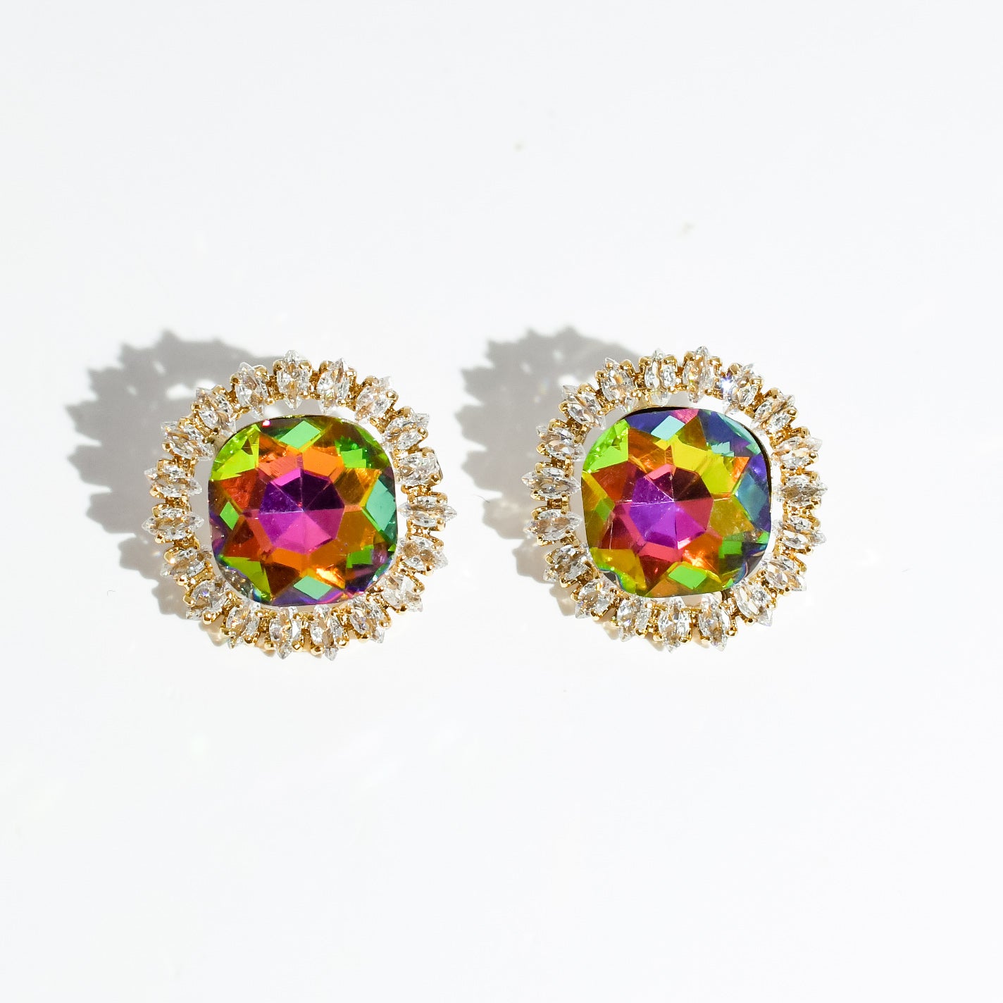 Radiance Stud Teal – Treasure Jewels, Inc.