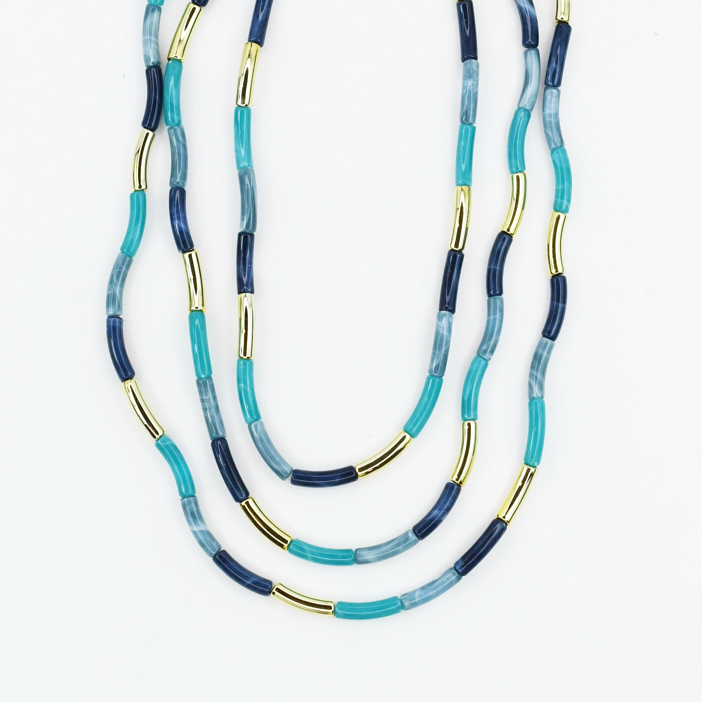 Blue Tide Necklace – Treasure Jewels, Inc.