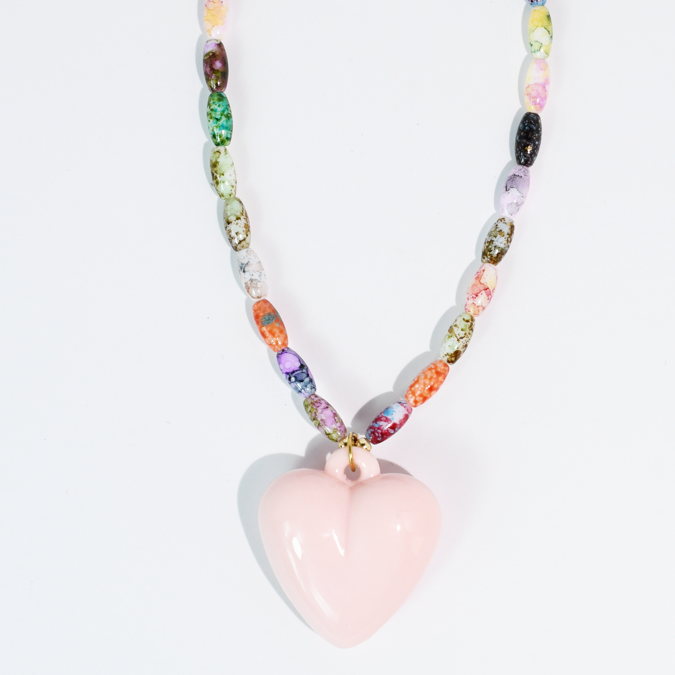 Color Pop Heart Necklace – Treasure Jewels, Inc.