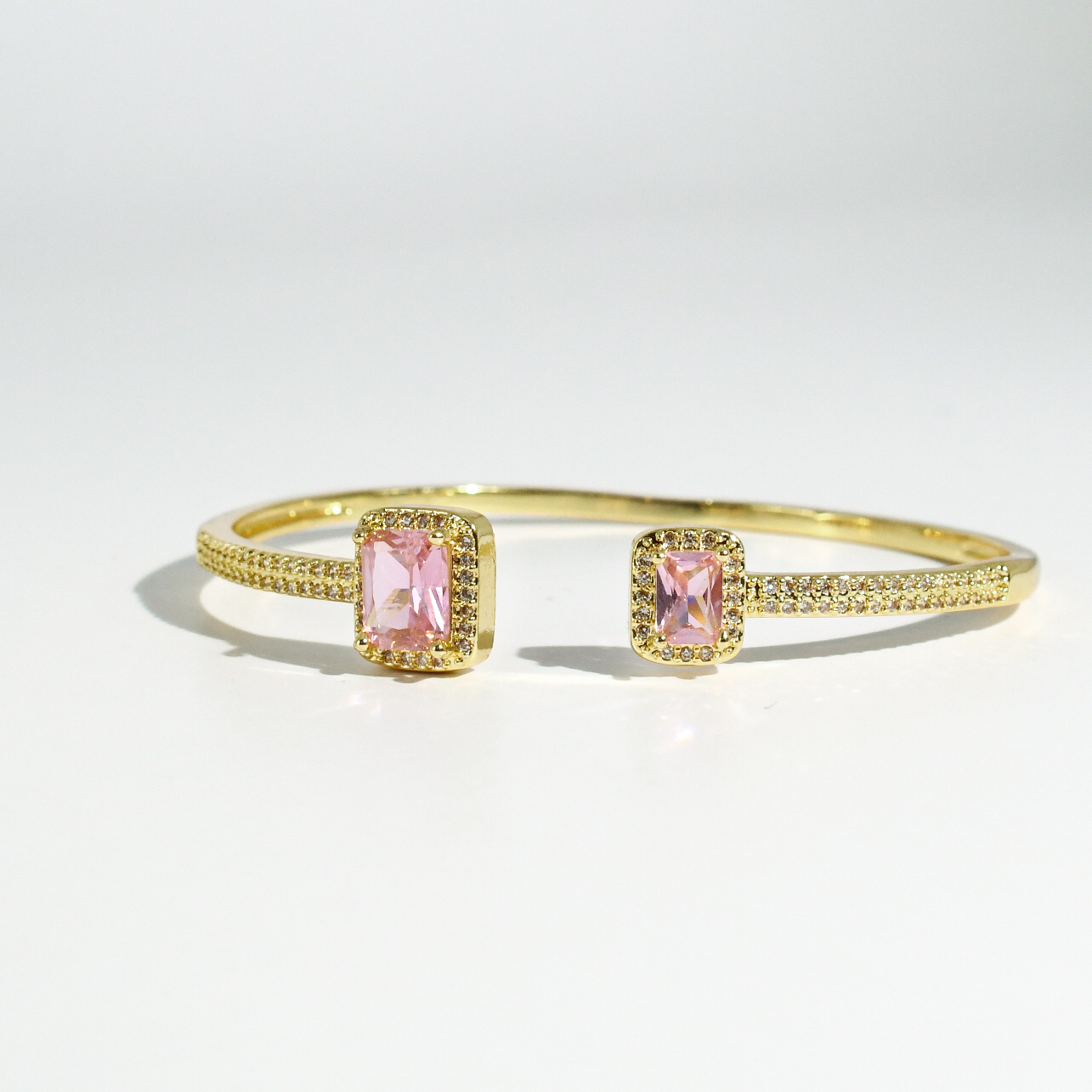 Pink Spark Cuff – Treasure Jewels, Inc.